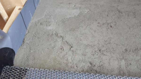 Final Layer of Deck Mud Has Stones, Pits (Pics included) - DoItYourself ...