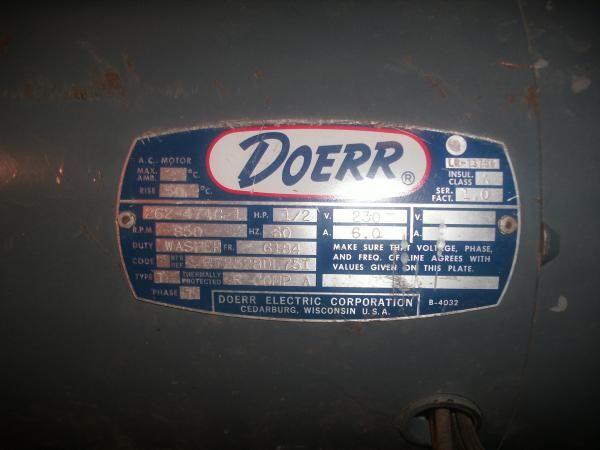Doerr Electric Motor LR-13758 (washer Motor) Pleas help me wire this ...