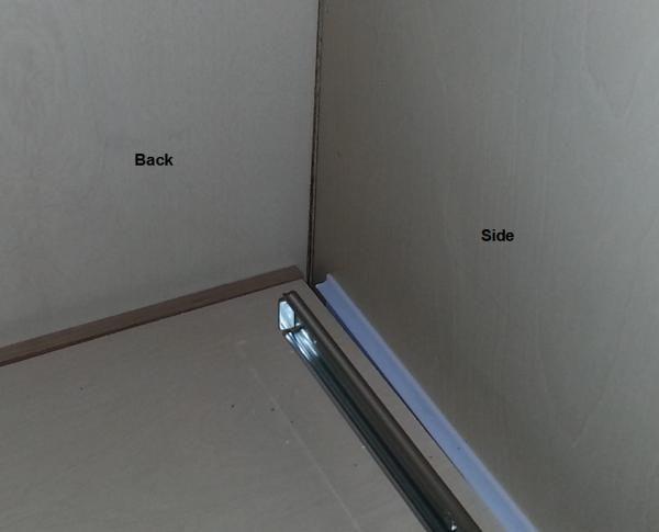 Cabinet side separating - how to fix? - DoItYourself.com Community Forums