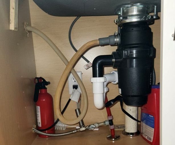 Advice for Dishwasher Drain Hose Routing - DoItYourself.com Community ...