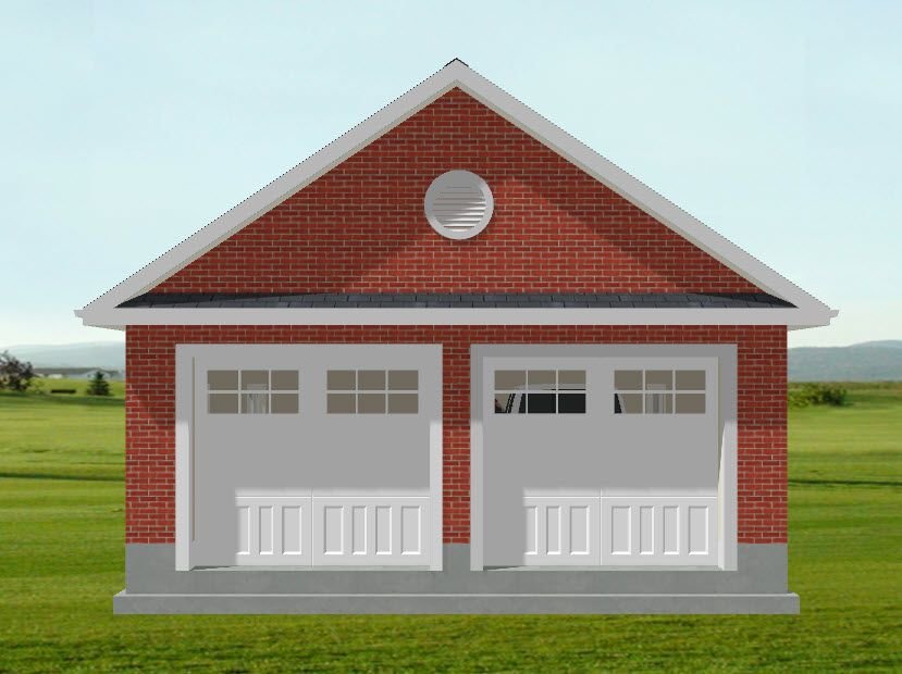 Question about a brick home with full cornice return - DoItYourself.com ...