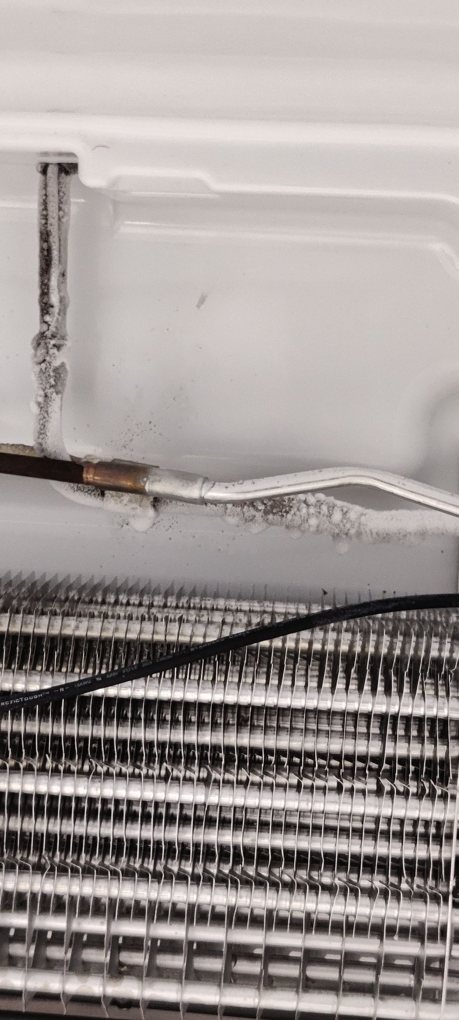 GE Refrigerator Model #: PFE28KBLTS Freezer not cooling - DoItYourself ...