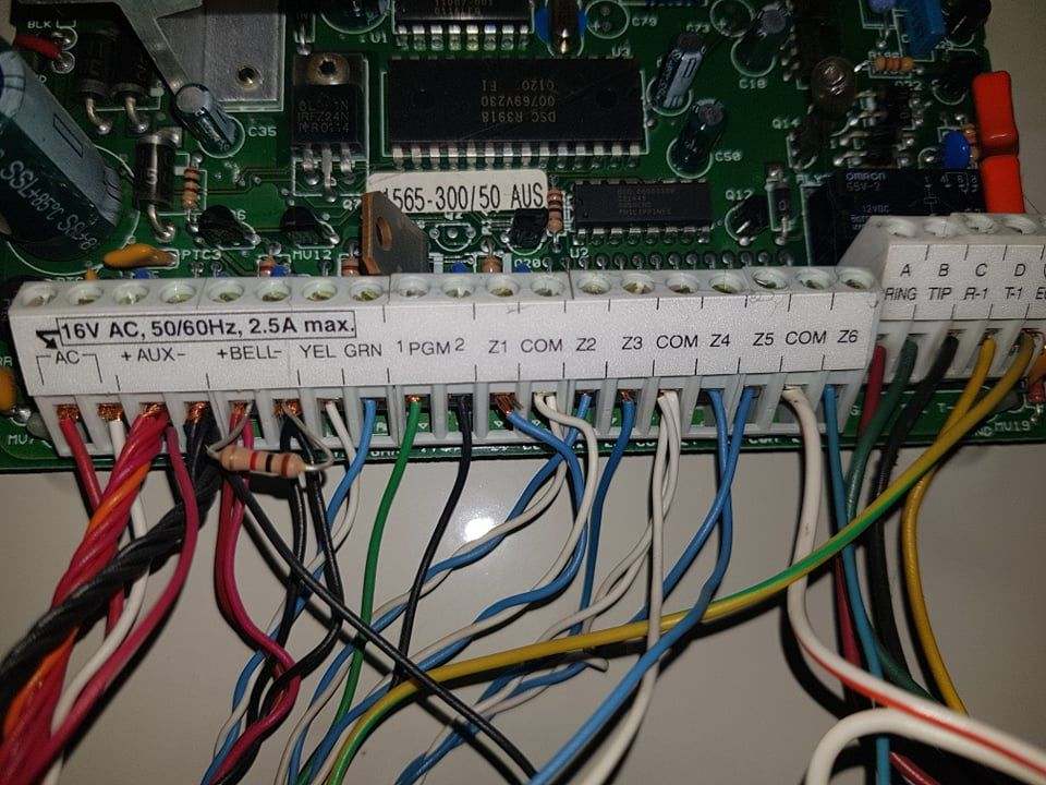 DSC Classic PC1565 LED(PC5508Z) Tamper going off - DoItYourself.com ...