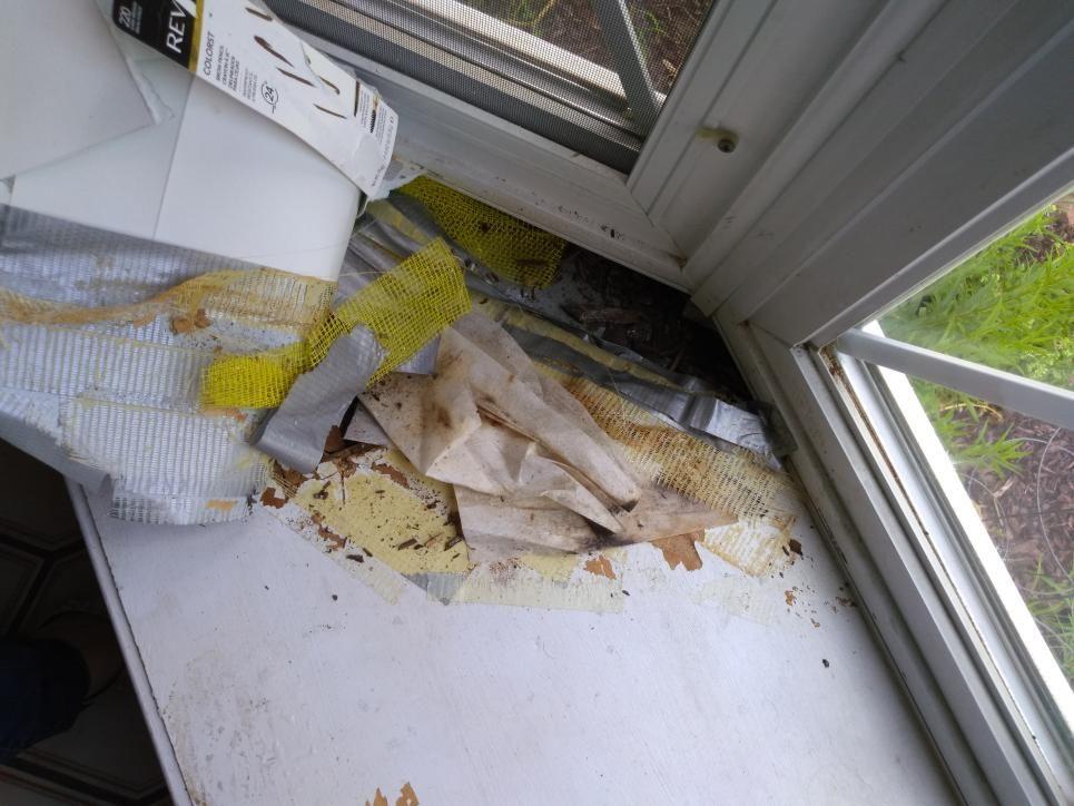 rotted sill on bay window - DoItYourself.com Community Forums