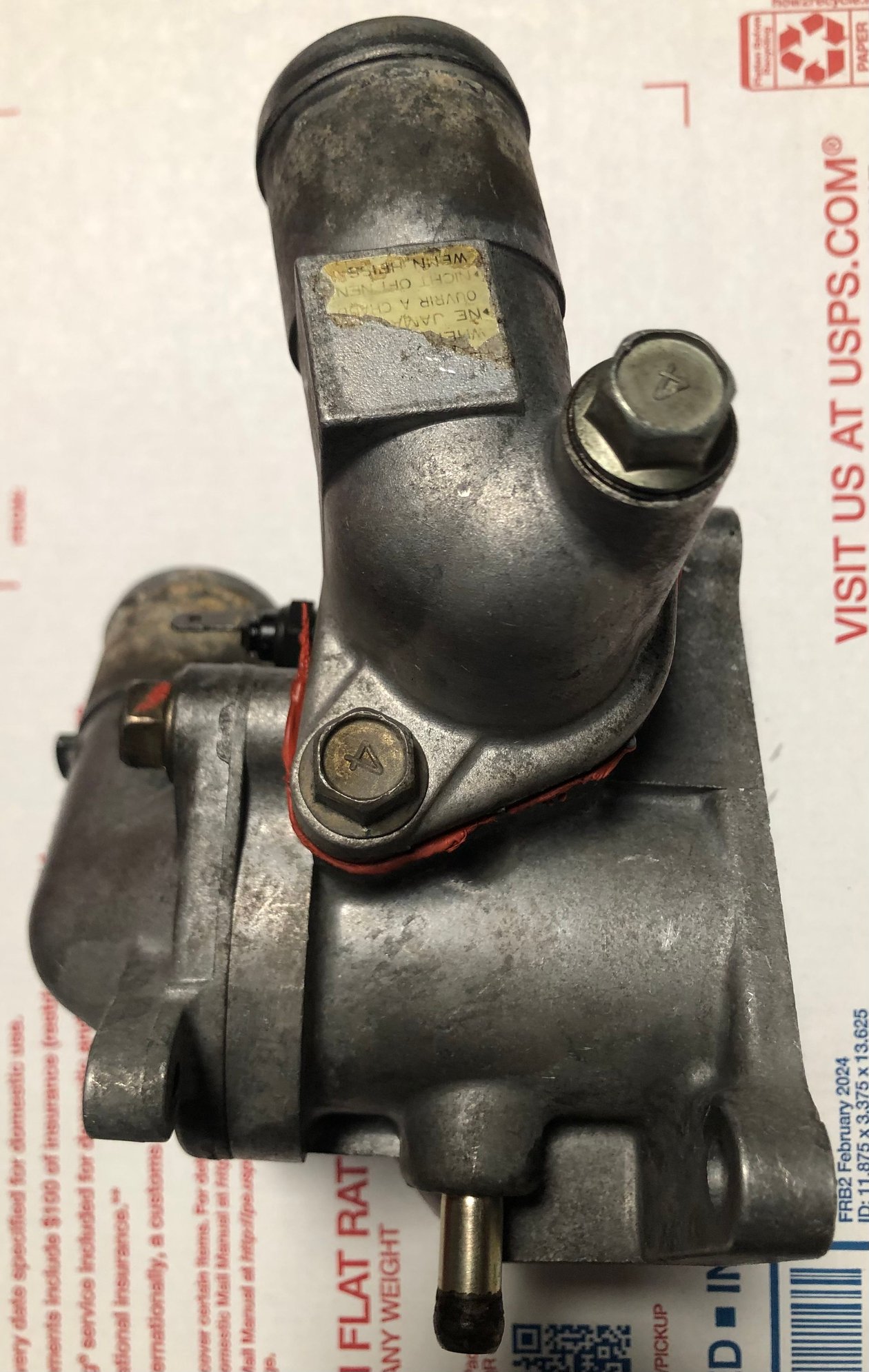 Evo 4-5-6 thermostat housing. - EvolutionM - Mitsubishi Lancer and ...