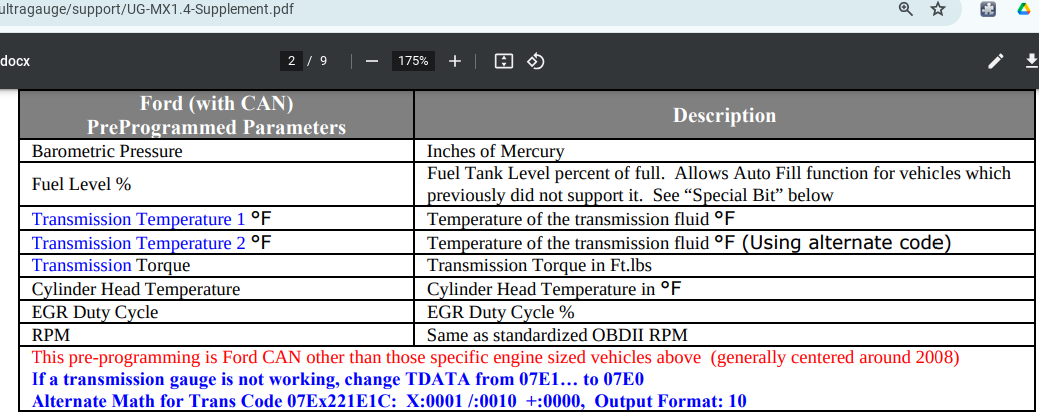 UltraGauge programming - Ford F150 Forum - Community of Ford Truck Fans