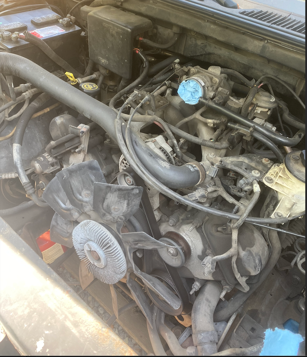 Radiator Leak & Belt Squeak—Repair or Replace? | ’97 F-150 5.4L V8 Road ...