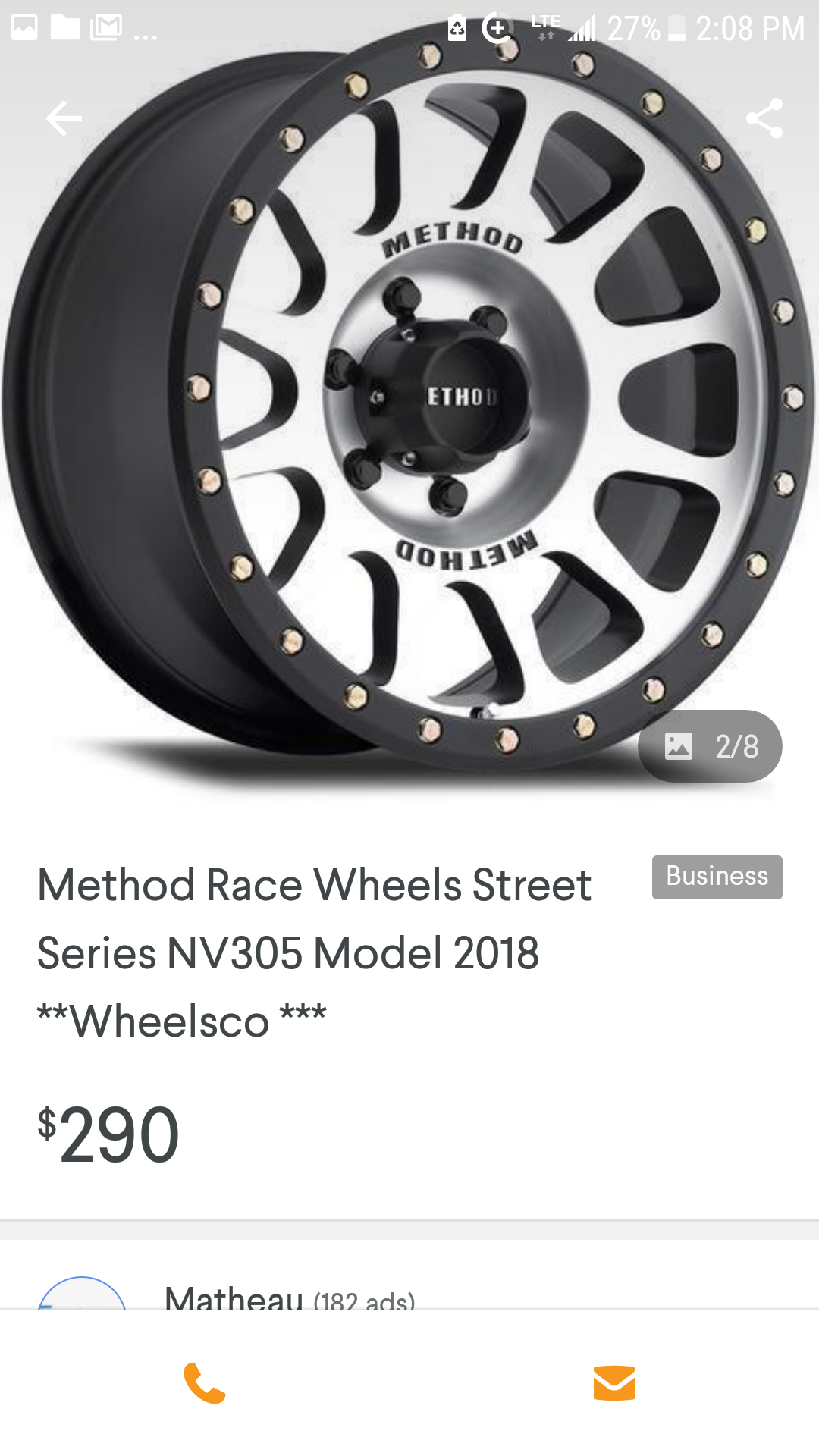 pics of method race rims or mayhem rims with size/offset/backspace ...