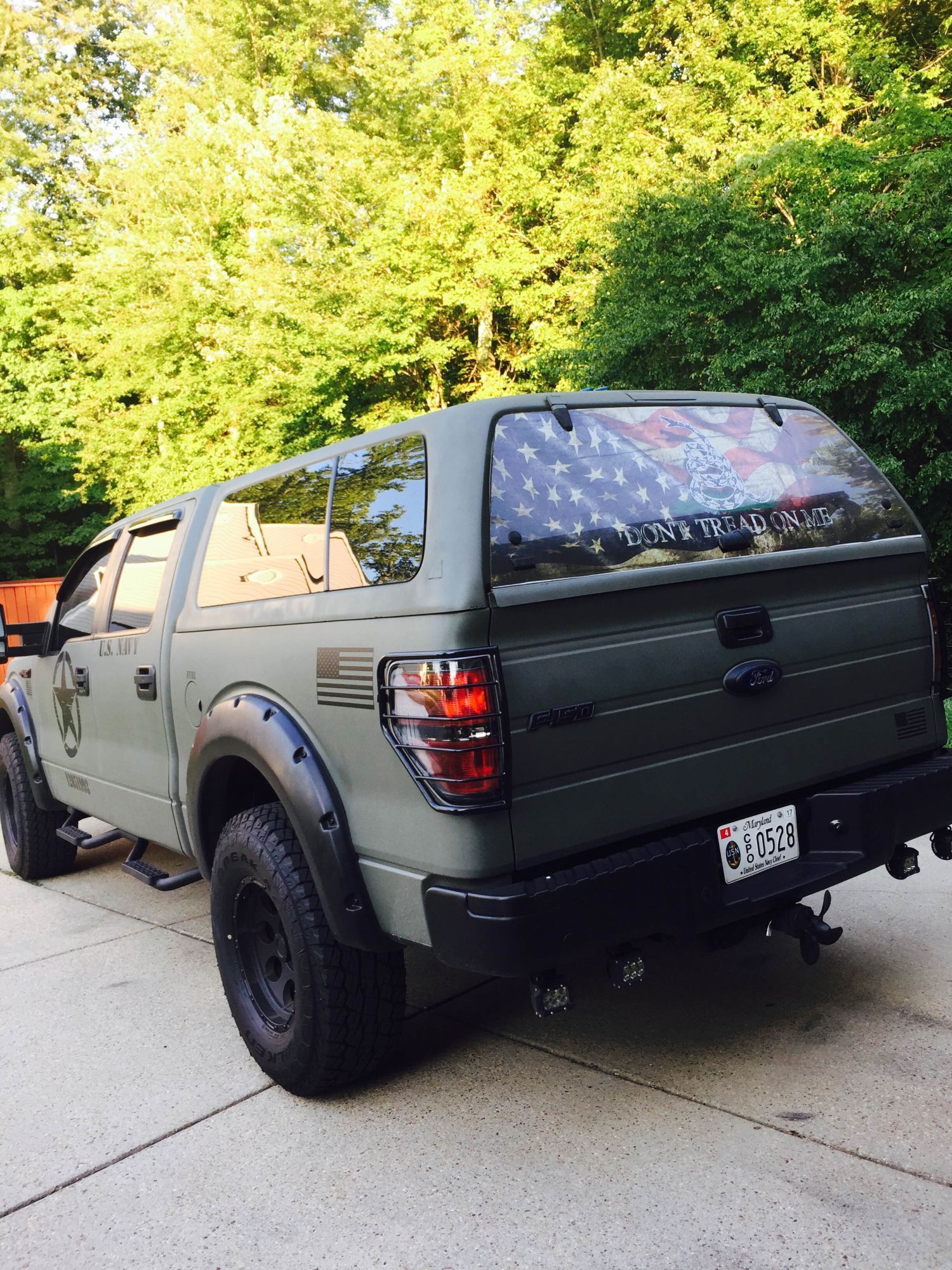 My Military Themed 2014 F-150 SCREW: Before and After - Ford F150 Forum ...