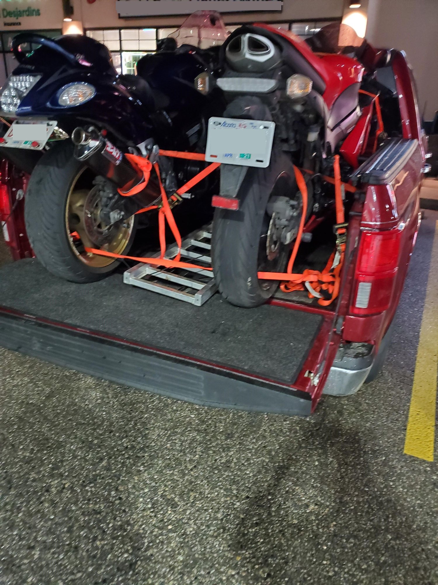 2 Motorcycles in bed - Ford F150 Forum - Community of Ford Truck Fans