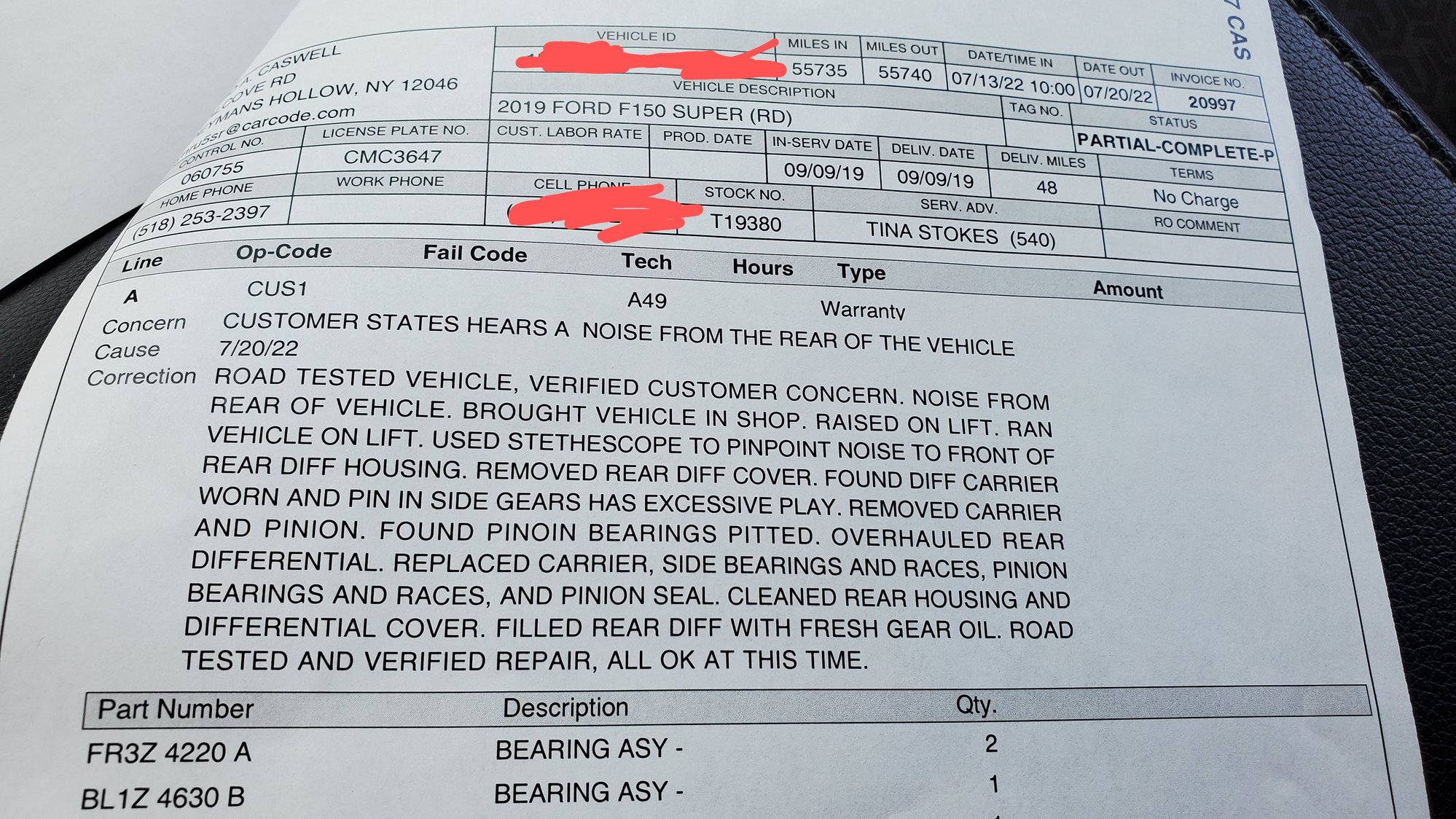 Rebuilt 9.75 Rear end - Ford F150 Forum - Community of Ford Truck Fans