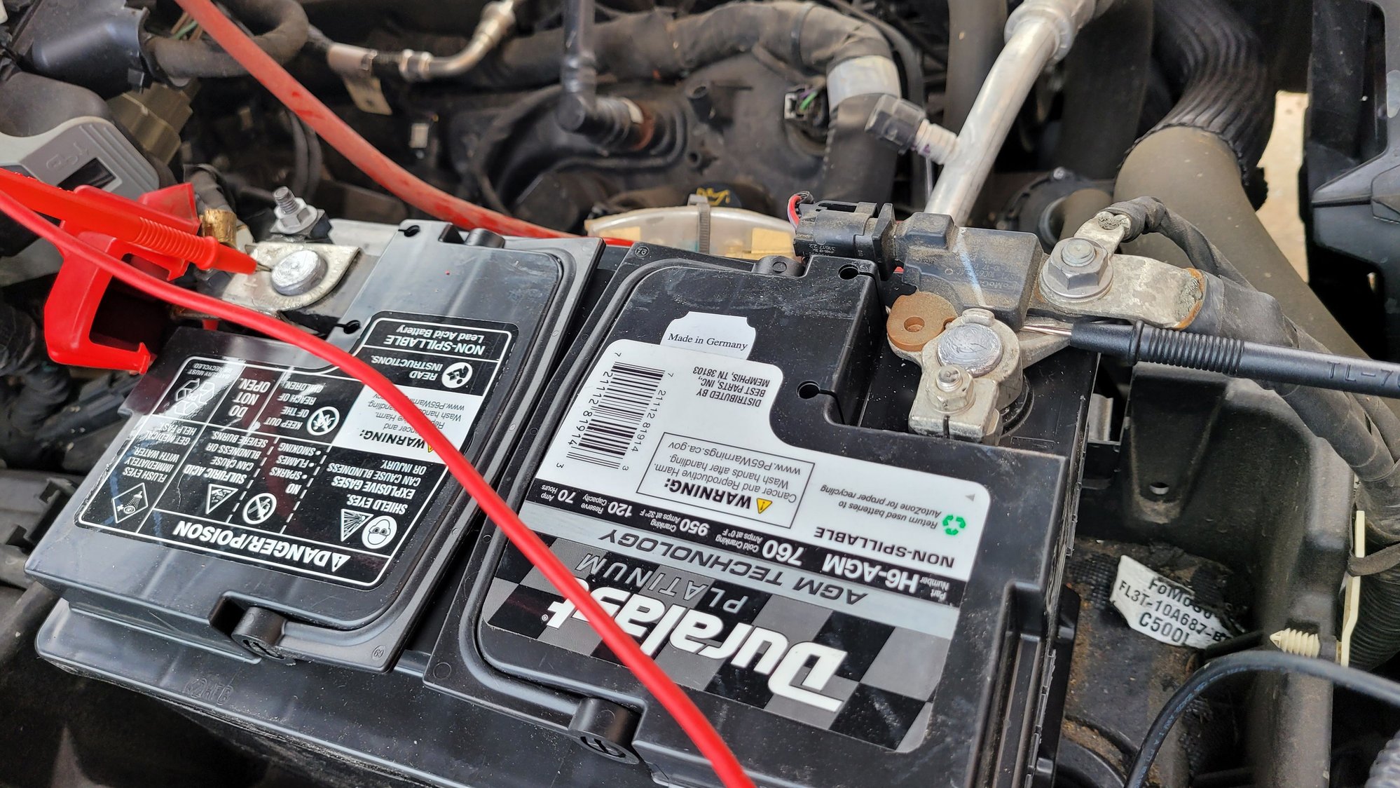 Battery replaced - now radio doesn't work and battery drained the next ...