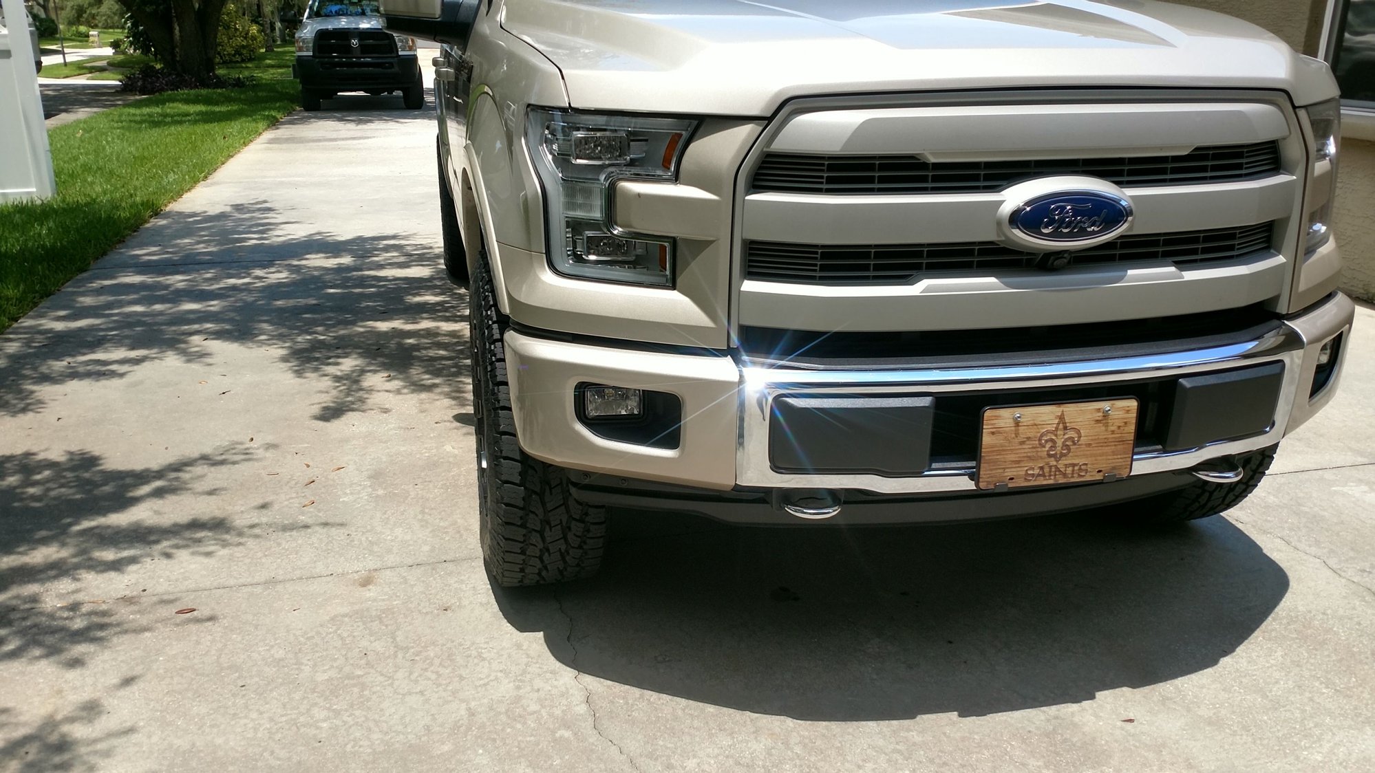 Platinum / King Ranch painted front bumper ends - Page 2 - Ford F150 ...