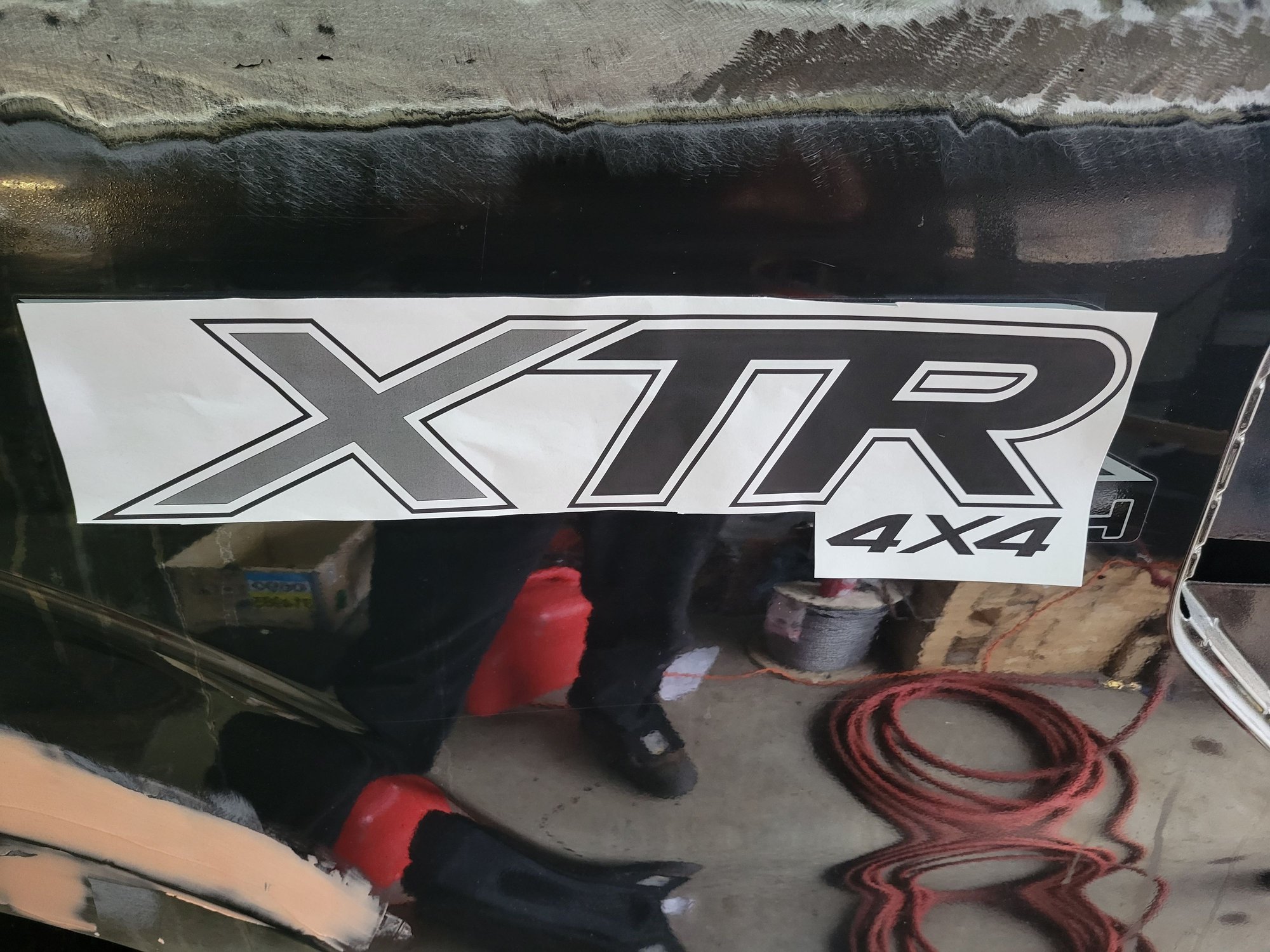Replacing XTR decal - looking for opinions of replacement options ...