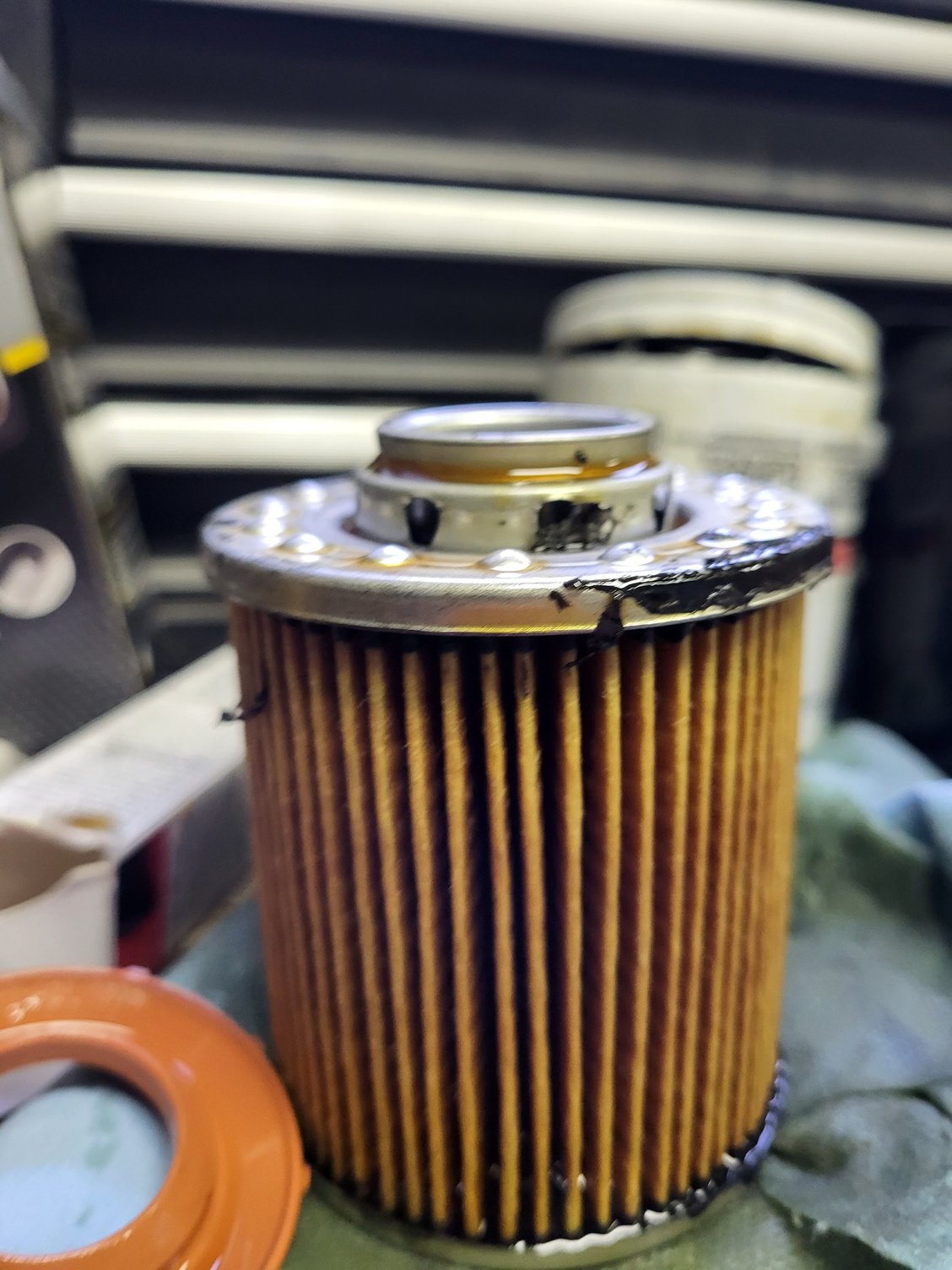 Motorcraft fl500s cut open sloppy glue peeling off - Ford F150 Forum ...