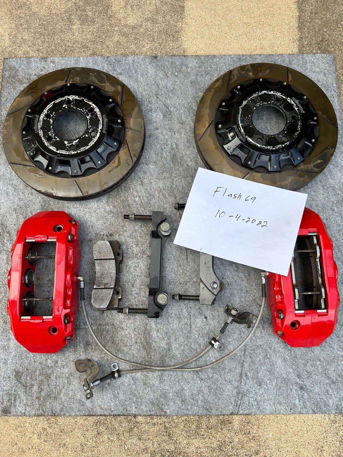 Texas Wilwood TXR6 Front and 6R Rear 6 Piston Big Brake Kit for 2012 ...