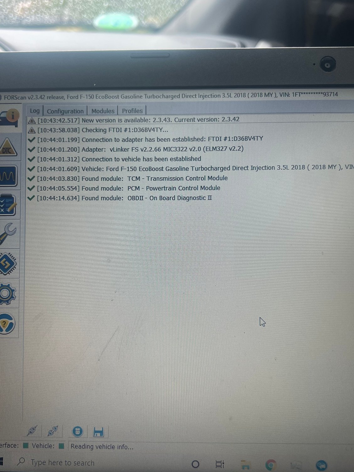 Forscan connection issues HELP! - Ford F150 Forum - Community of Ford ...