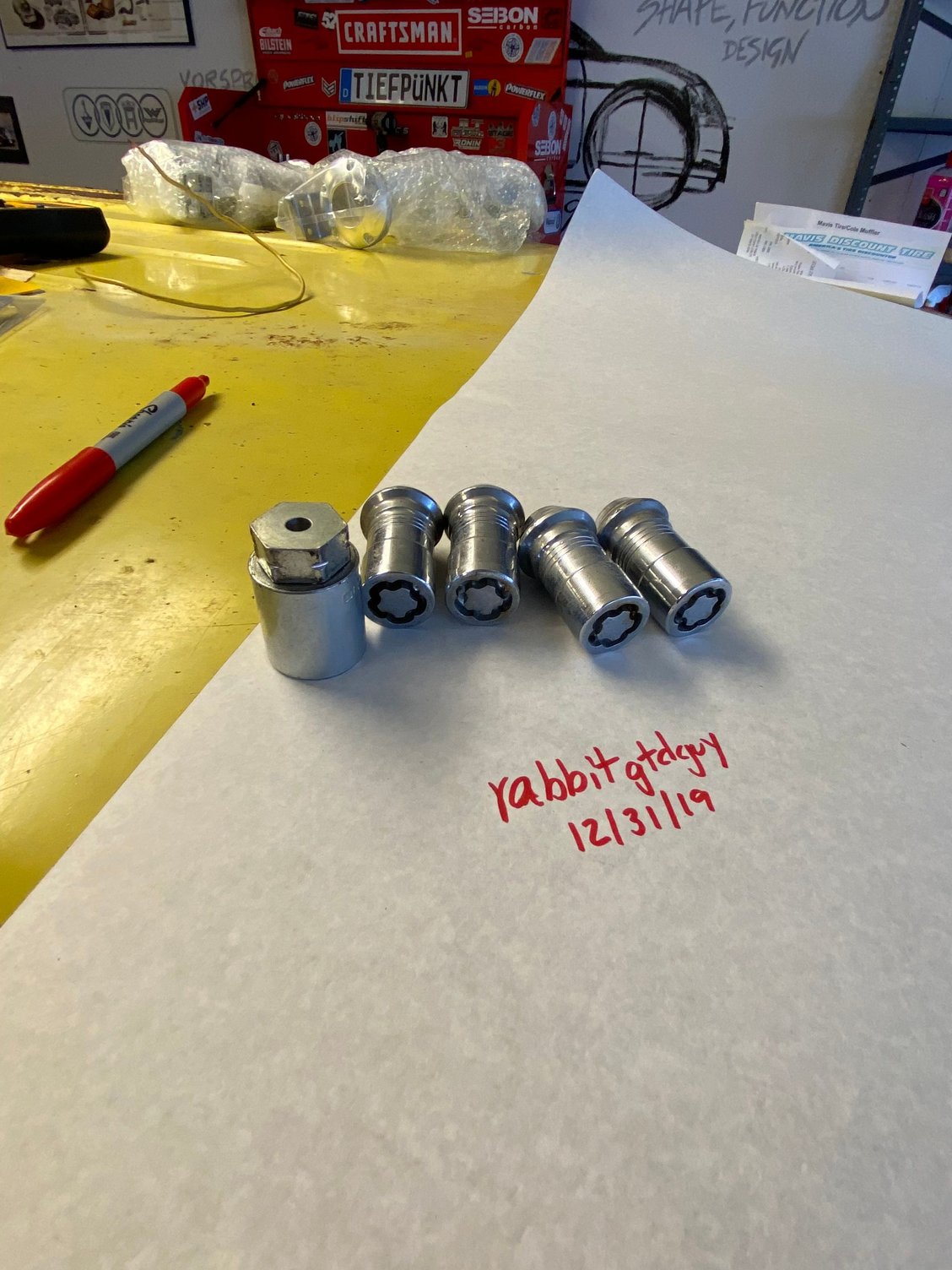 Ronin Billet Oil Drain setup (New), McGuard OE Wheel Locks - Ford F150 ...