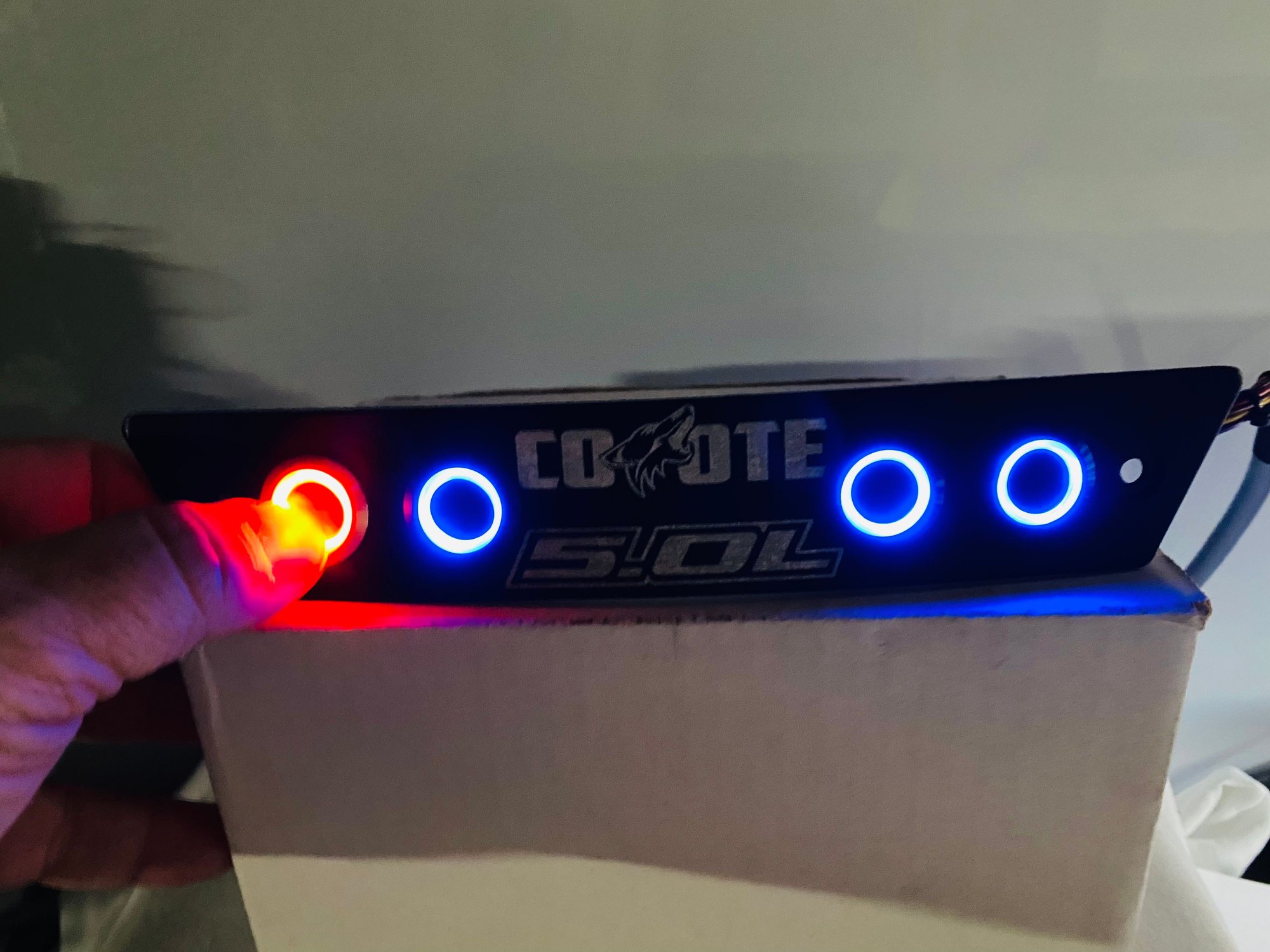 Northeast KustomFX LLC. Headliner Mount Auxiliary Switch Panel - Ford ...