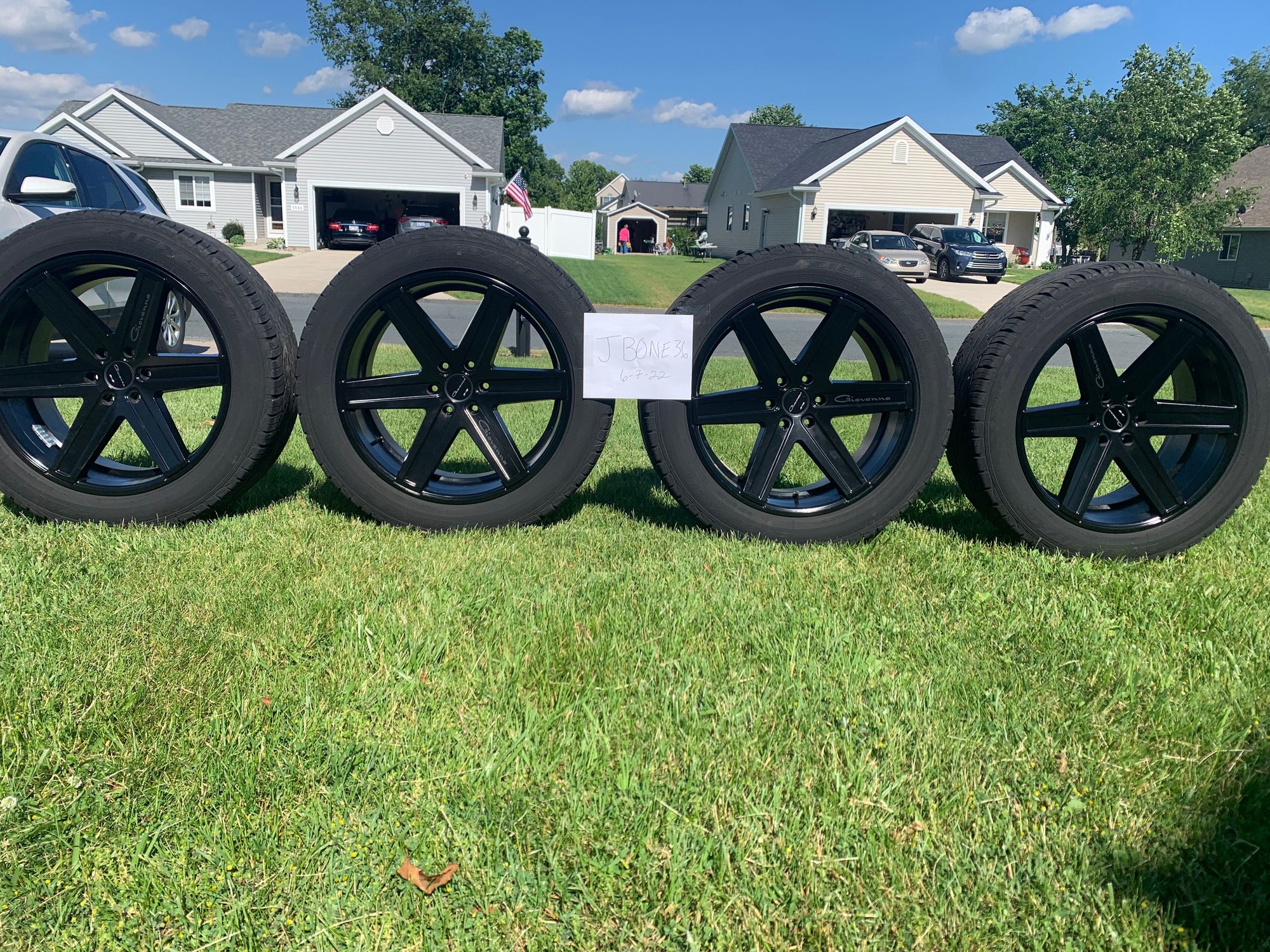 Northeast Giovanna 22x10 wheels, Falken Ziex STZ 305/45/22 - Ford F150 ...