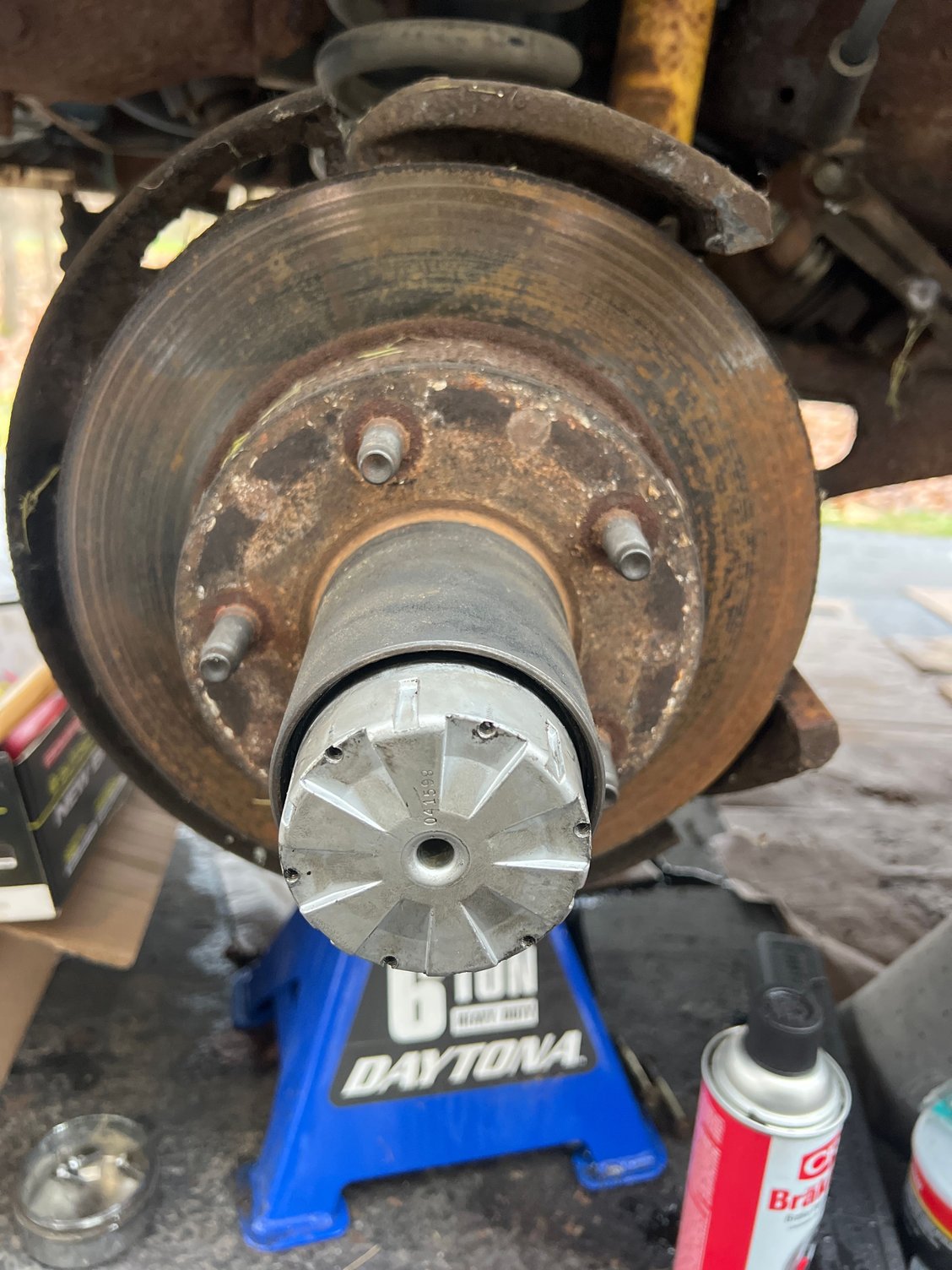 Front rotor replacement ‘95 F150 XLT 4x4 Automatic Locking Hubs - Ford ...