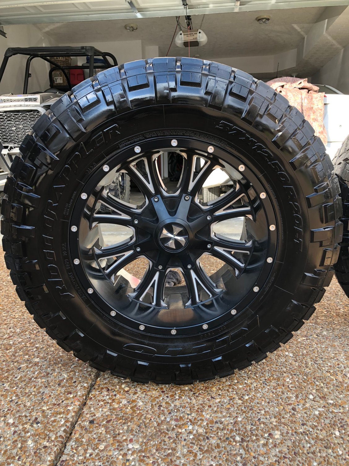 37" Nitto Ridge Grapplers on 20" Cali Offroad Wheels $1800 - Ford F150 ...