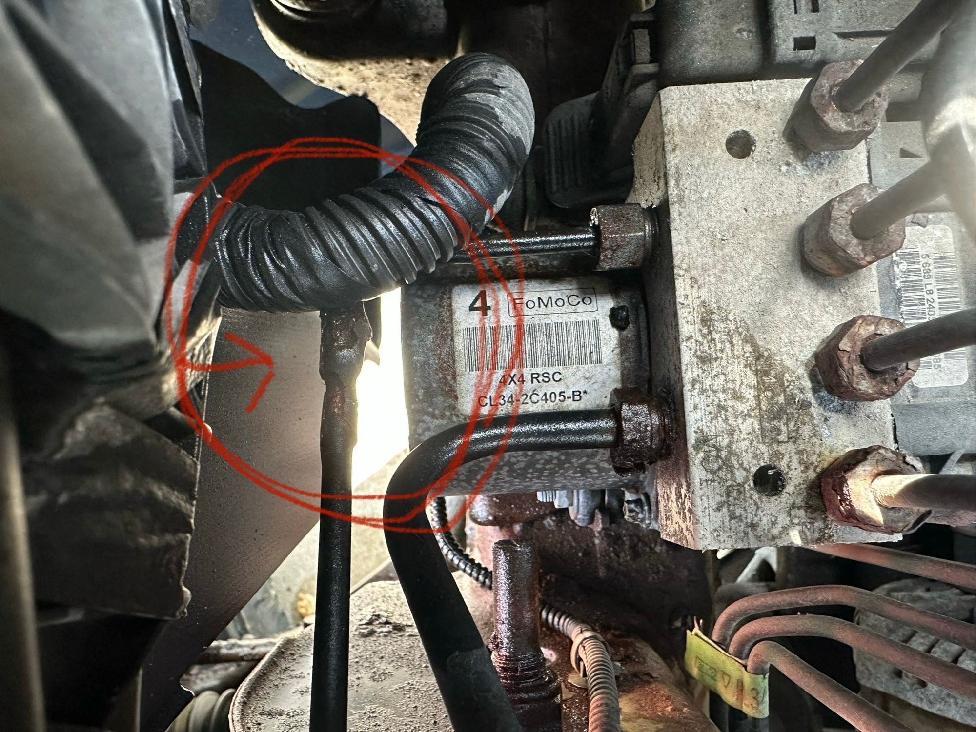 Brake line leak - Ford F150 Forum - Community of Ford Truck Fans