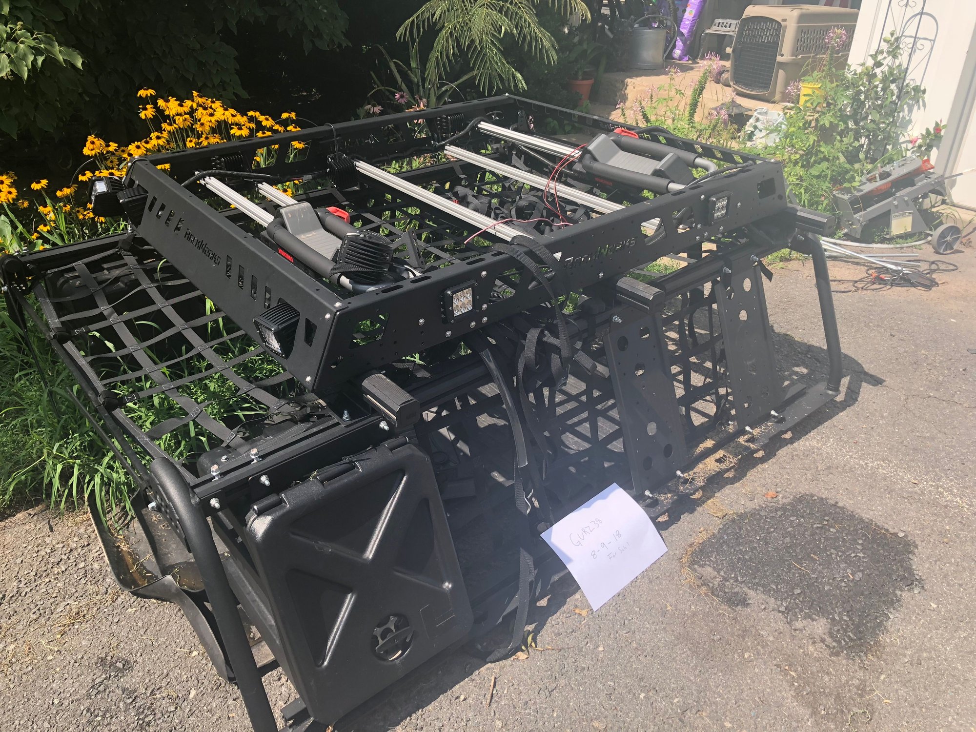 Leitner Designs Rack 6.5 Bed, Custom Cargo Net, Extra Load Bar, Two ...