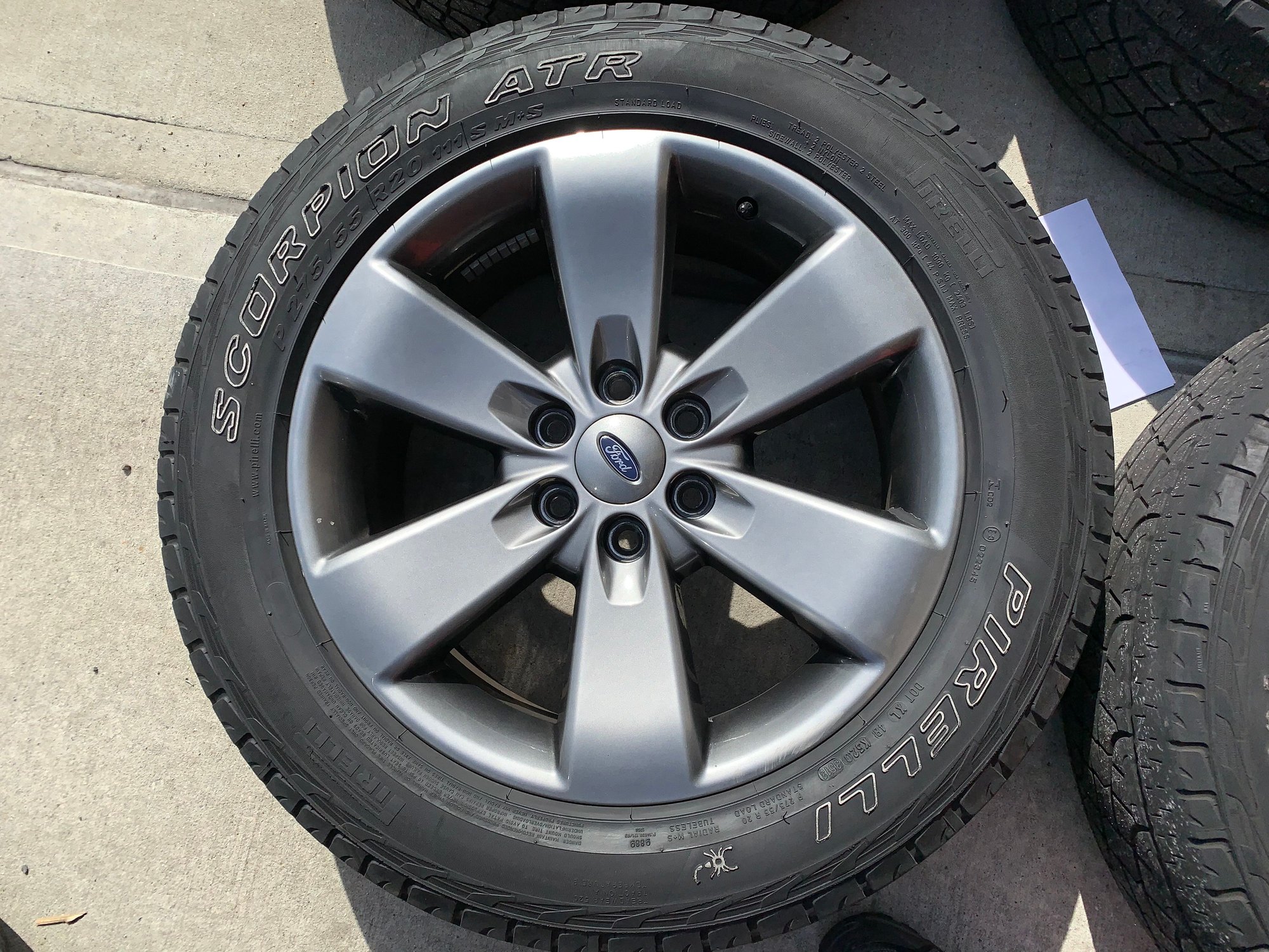 Northeast SOLD...2014 Fx4 20" wheels - gray color - Ford F150 Forum ...