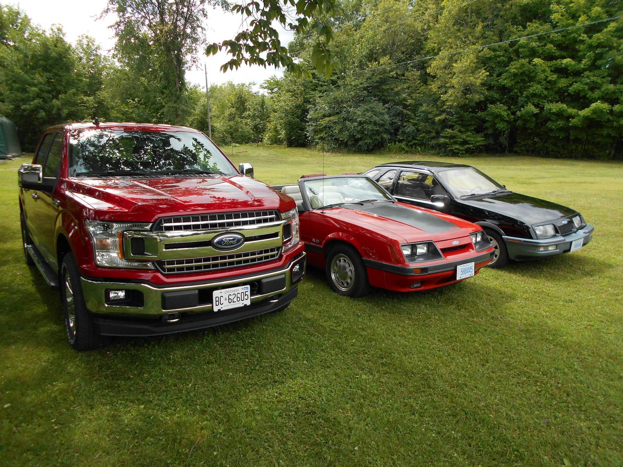 F-150 Mustang and XR4Ti out for a photo op - Ford F150 Forum ...