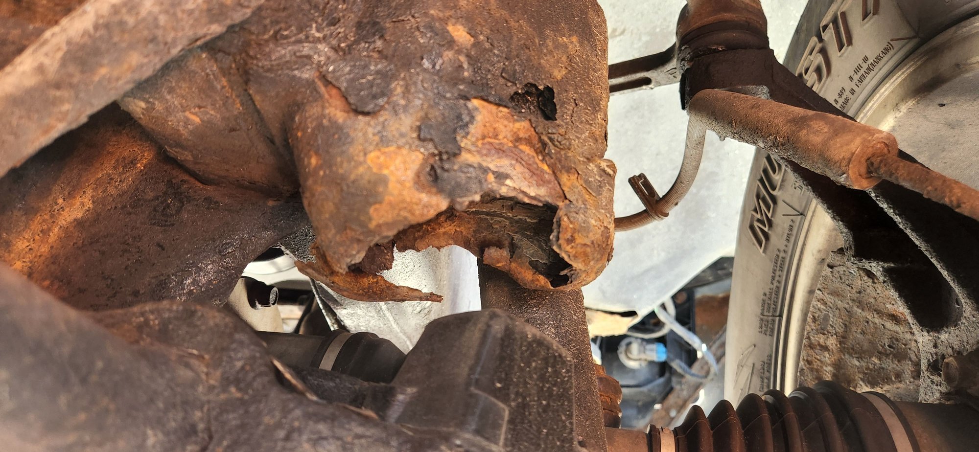 What part of the frame is this considered? Rust on Frame - Ford F150 ...