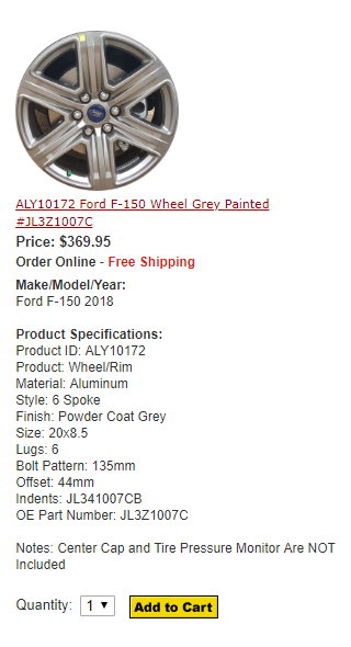 2018+ 20 Inch Sport Wheel Color Code - Ford F150 Forum - Community of ...