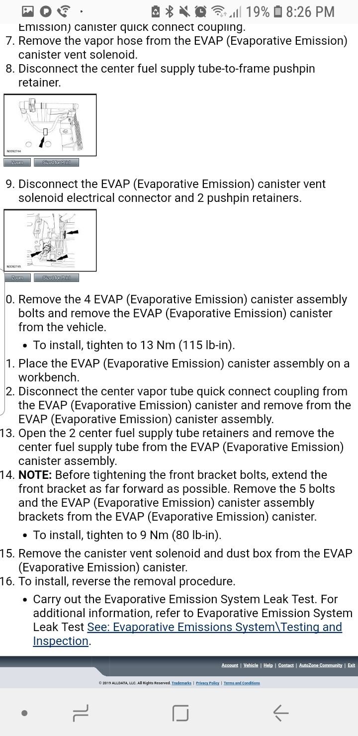 P0446 code - Ford F150 Forum - Community of Ford Truck Fans