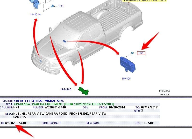 Ford f150 2015 xlt add factory 360 camera system - Page 20 - Ford F150 ...