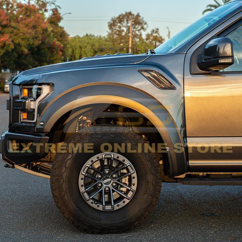 2017-21 Ford F-150 Raptor Carbon Fiber Side Fender Vents - Ford F150 ...