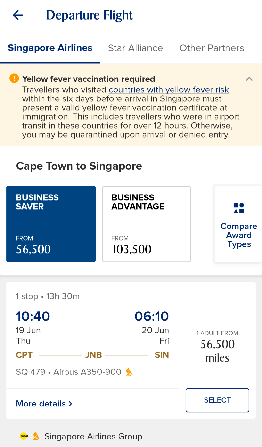Did SQ stop posting business award space on some routes? - FlyerTalk Forums