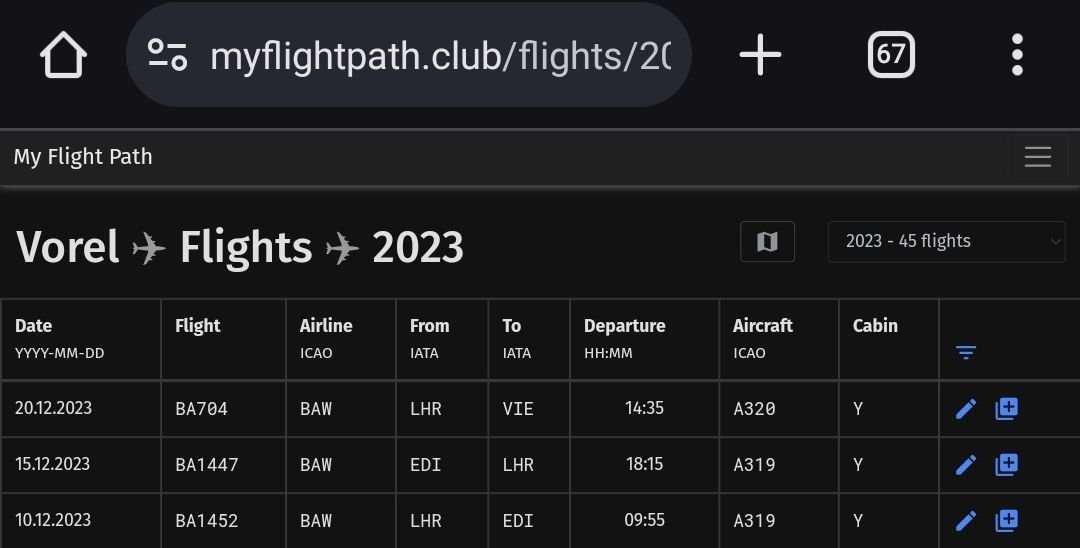 Introducing MyFlightPath.club - flights tracker and shared calendar for ...