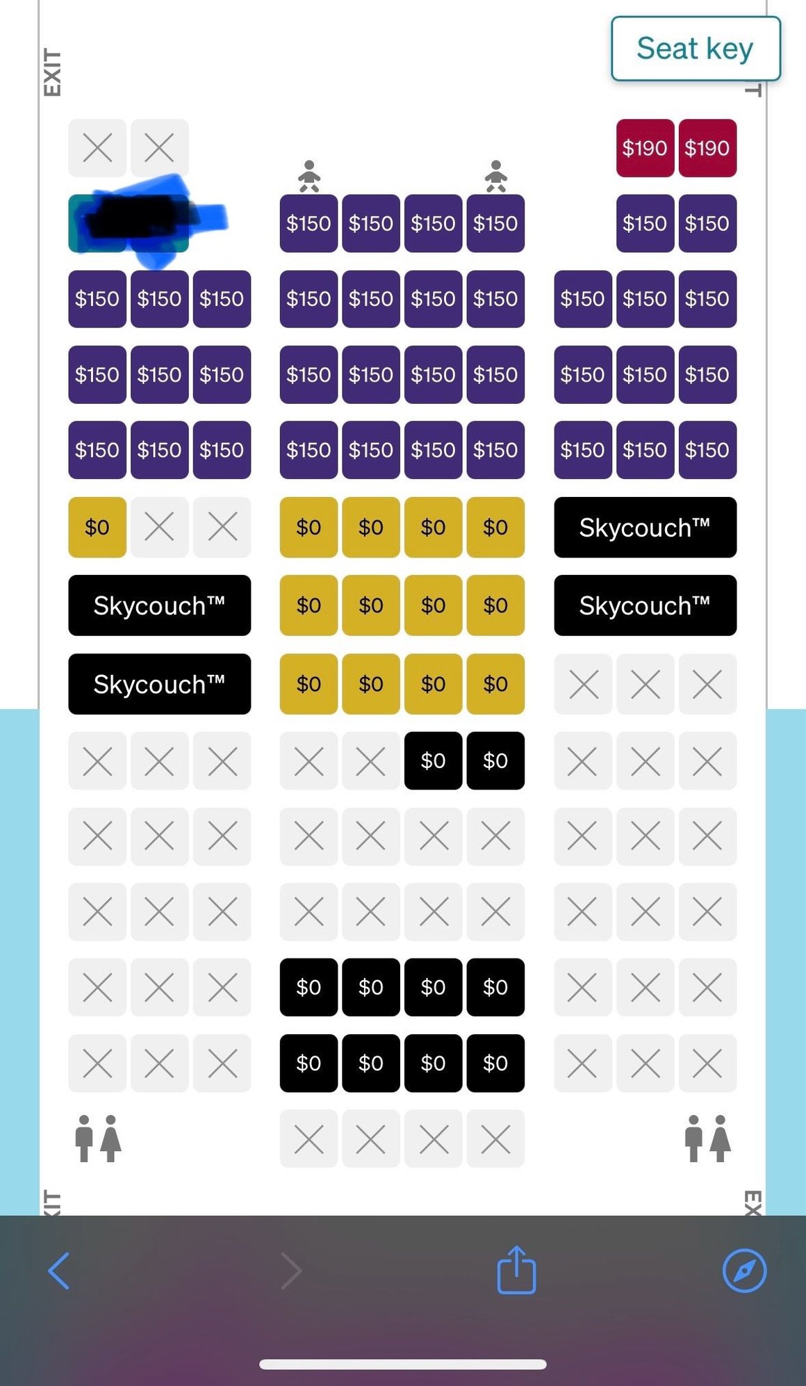 Economy stretch no longer free with status - FlyerTalk Forums