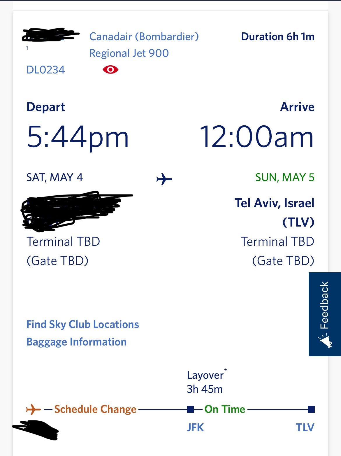 Consolidated Delta Schedule Change Discussion Thread - Page 210 ...