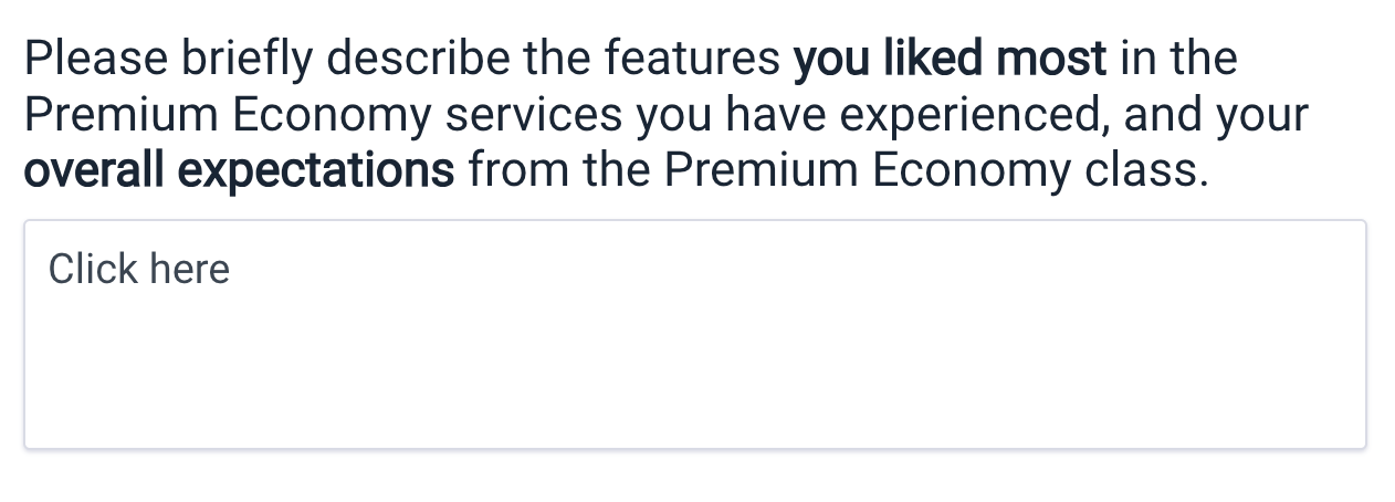 Premium Economy Survey - FlyerTalk Forums