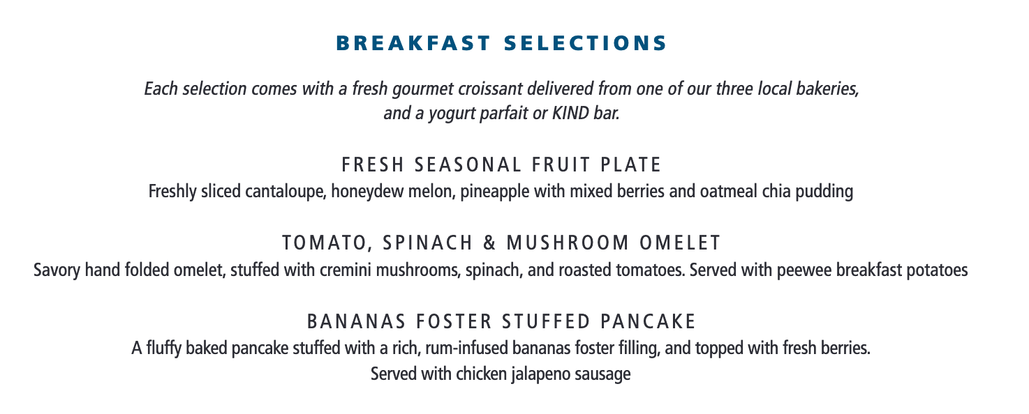 New Acela Menus - Page 5 - FlyerTalk Forums