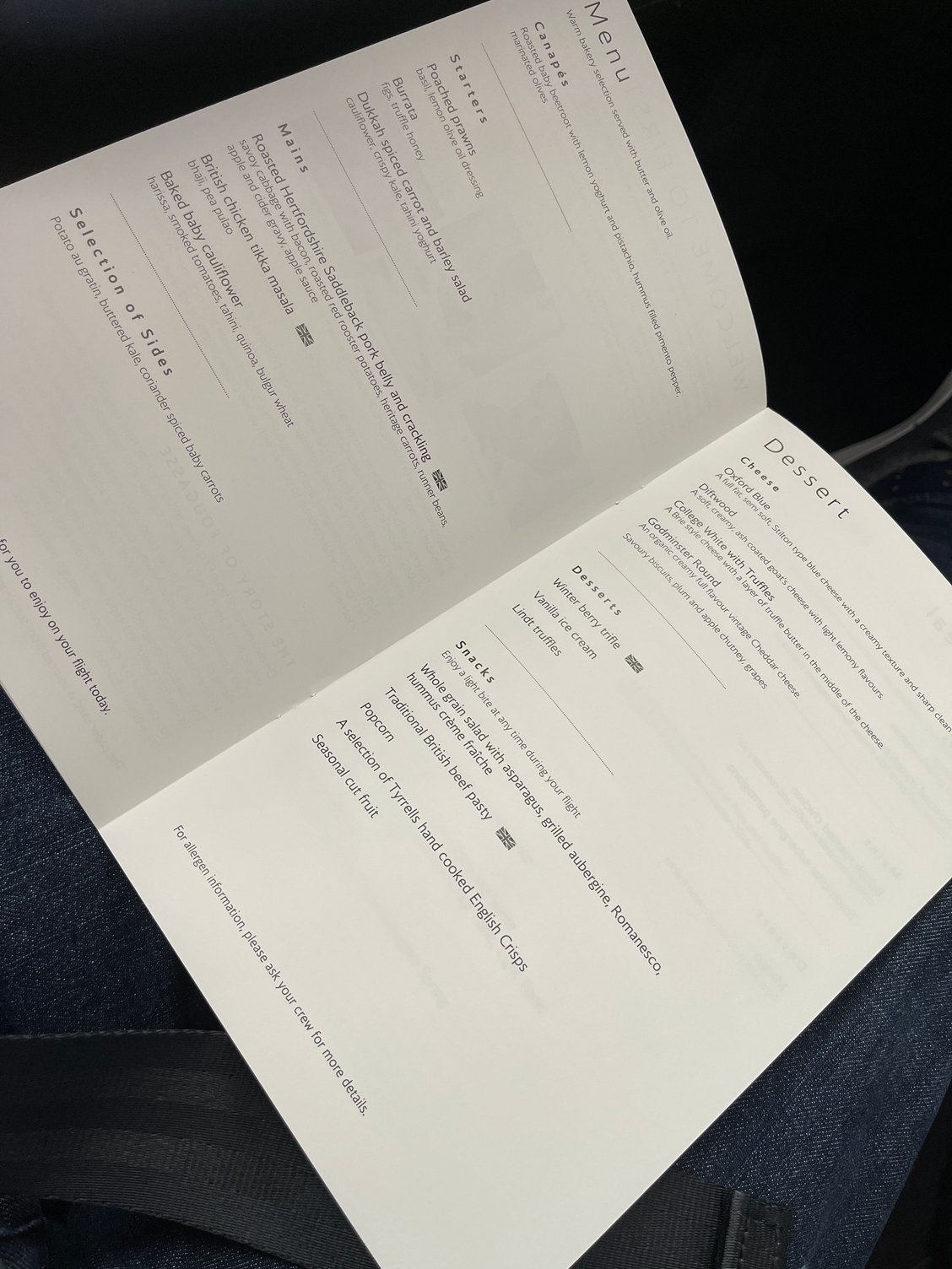 Ba first menu to the USA - Page 2 - FlyerTalk Forums