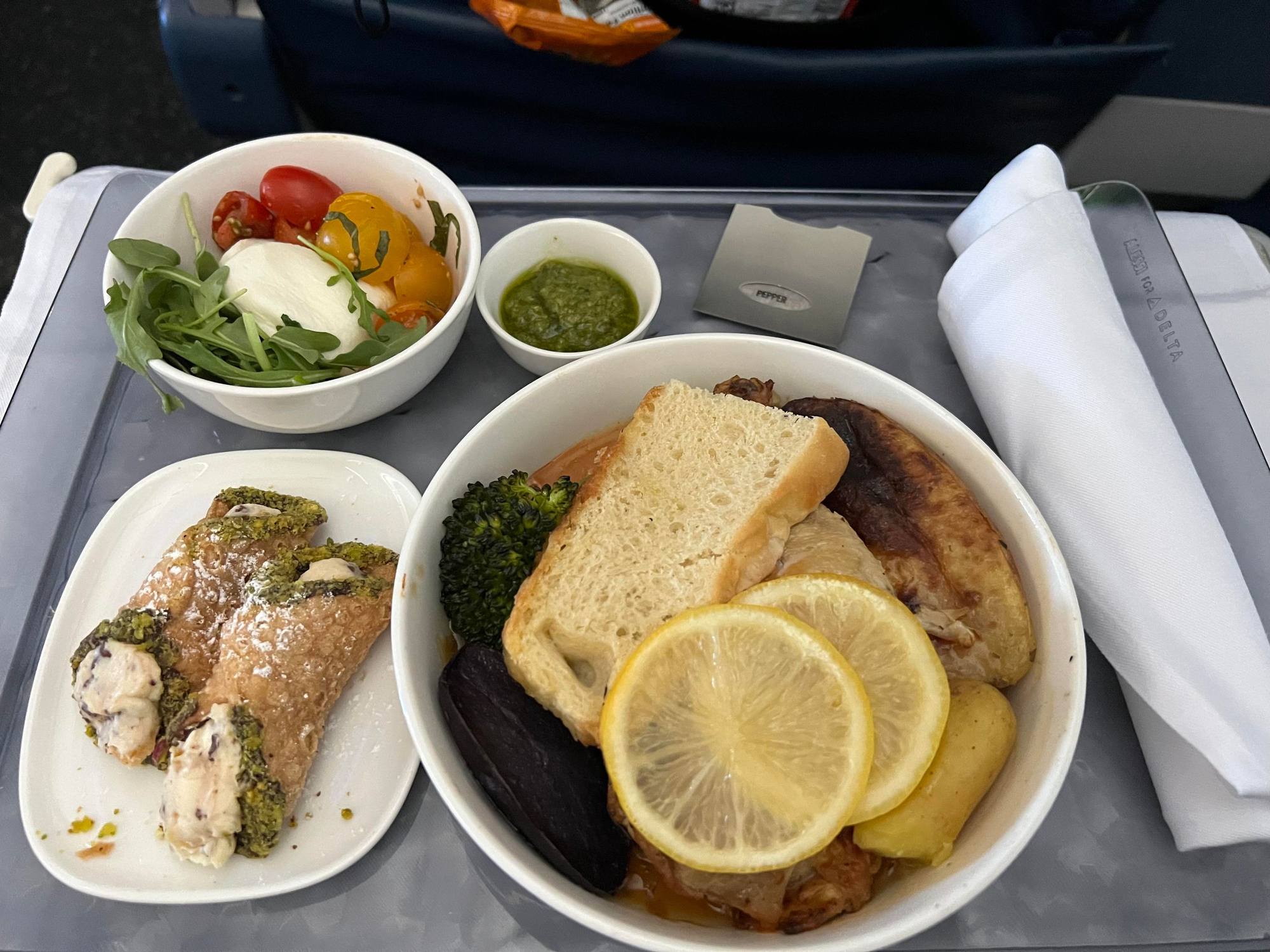 Delta In-Flight Meal/Food Service: The Definitive Thread — 2023 Edition ...