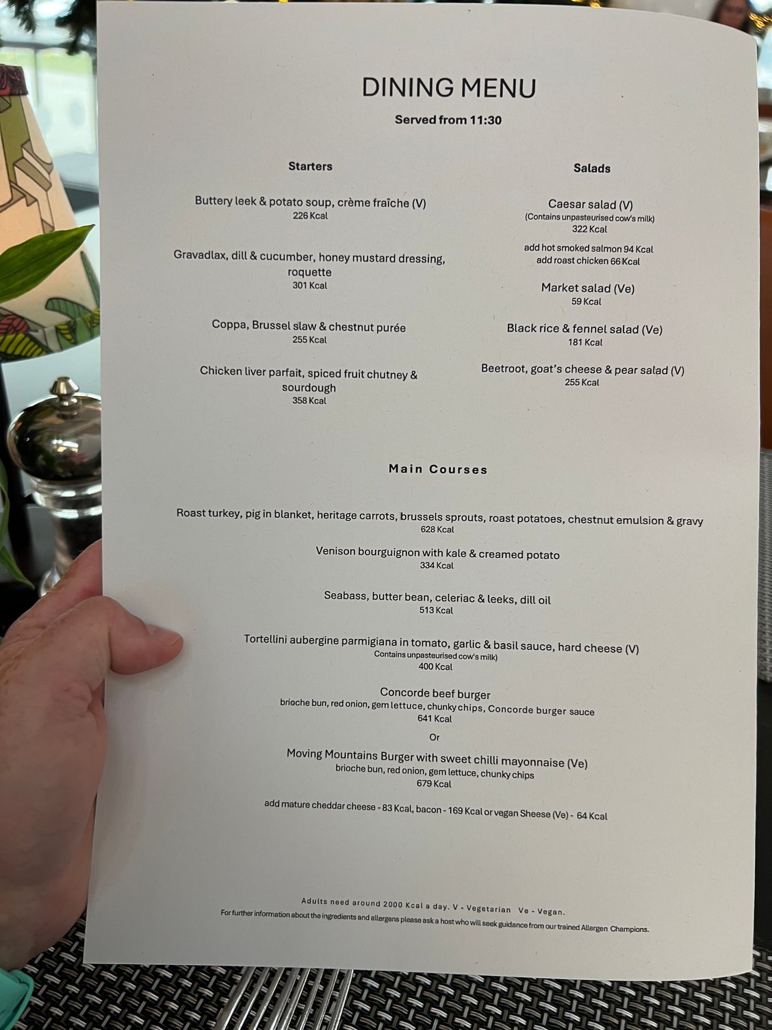 LHR Concorde Room (CCR) : menus 2024 - Page 36 - FlyerTalk Forums
