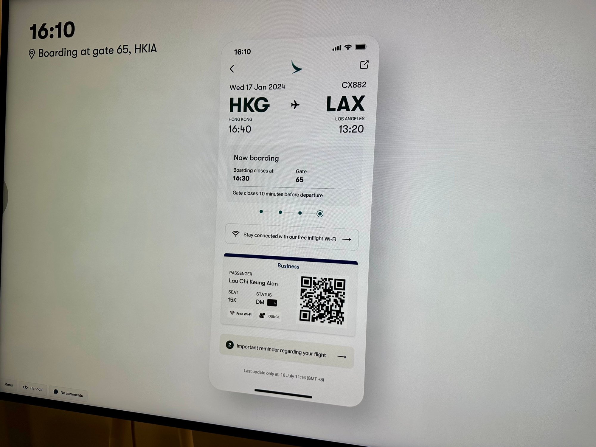 New CX IFE UX - FlyerTalk Forums