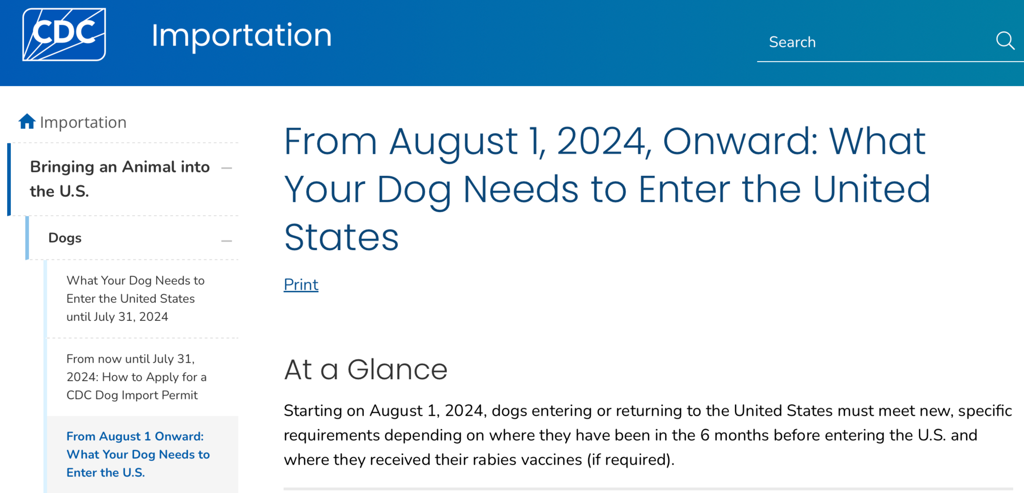 Aug 1 2024: Dogs can no longer go to USA in cargo hold / AVIH / Excess ...