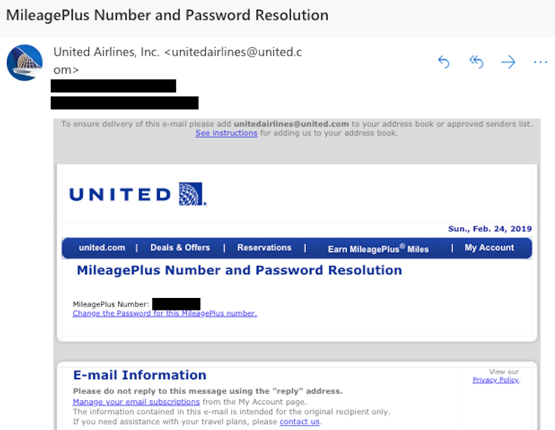 Received MileagePlus Number And Password Resolution Email What Is received-mileageplus-number-and-password-resolution-email-what-is