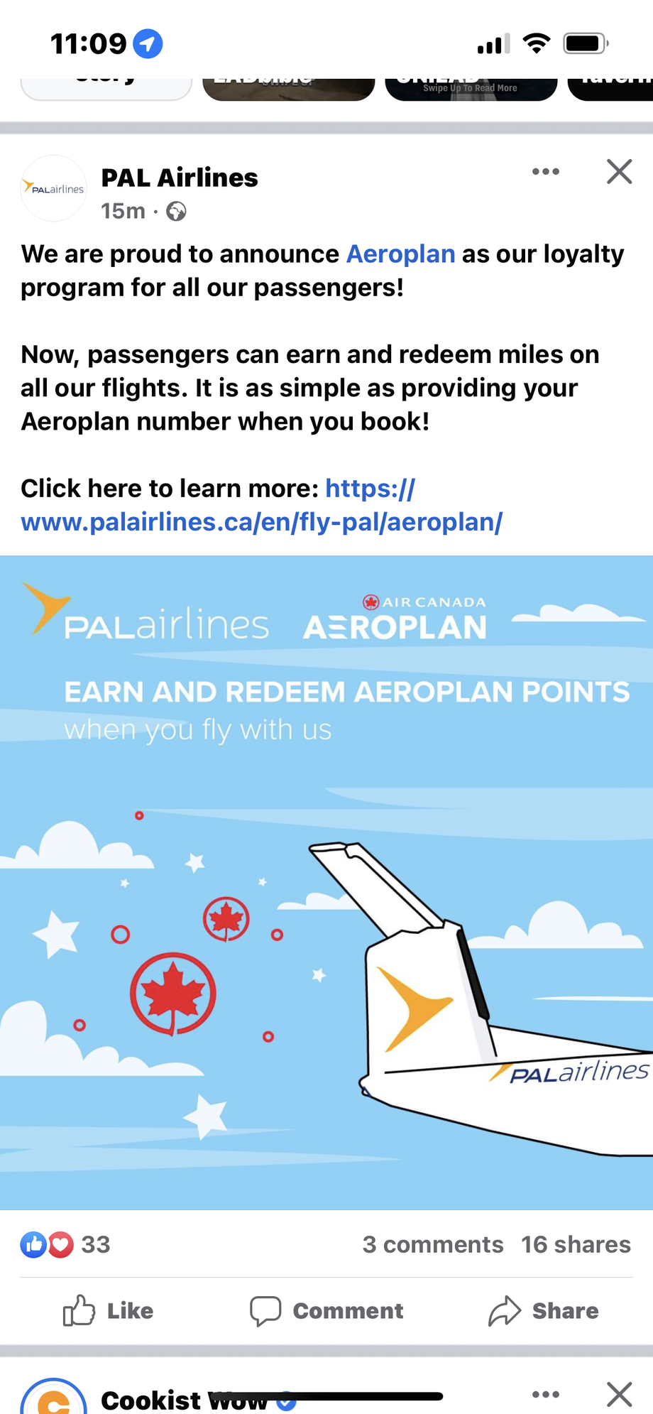 PAL Airlines Joining Aeroplan Program - FlyerTalk Forums