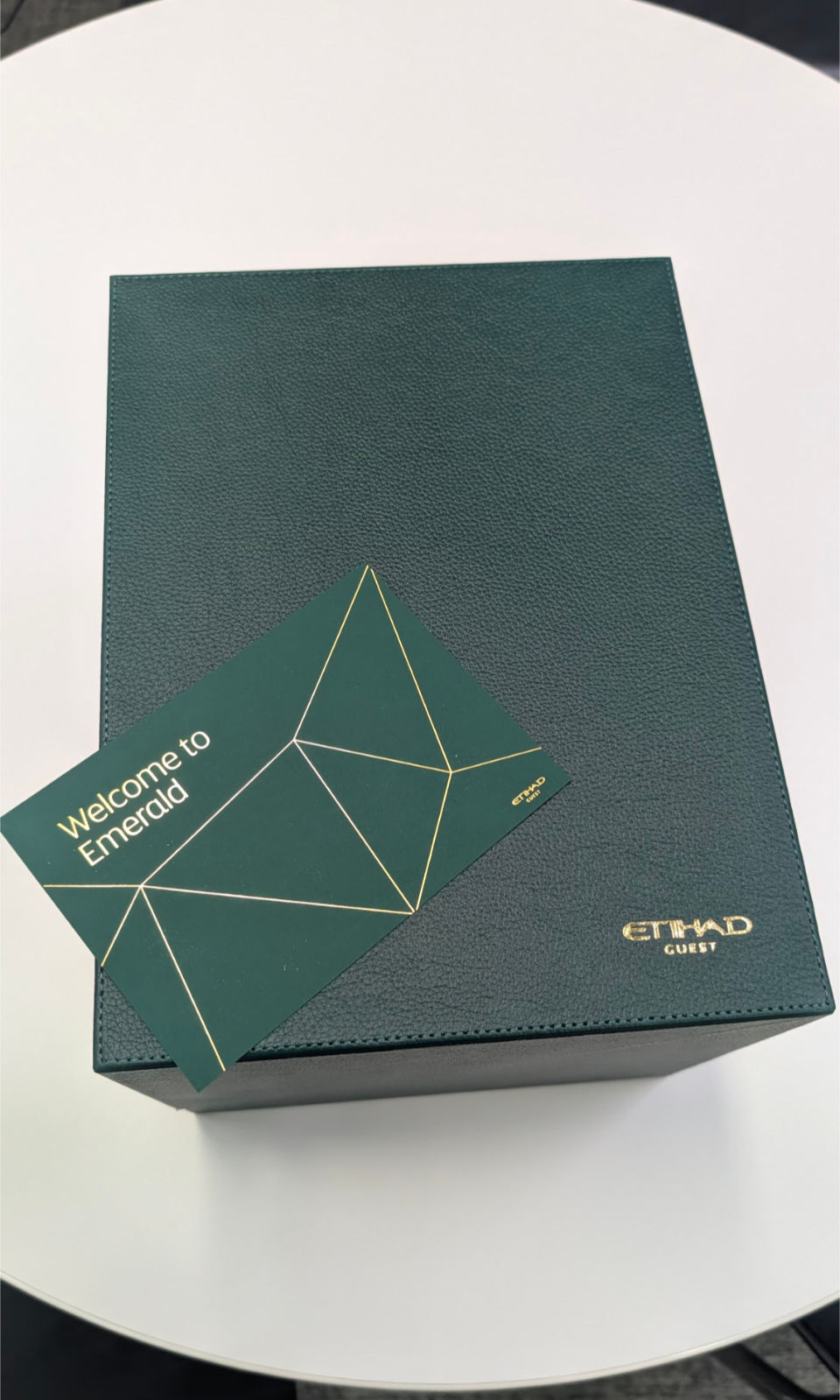 Etihad Emerald - welcome box? - FlyerTalk Forums