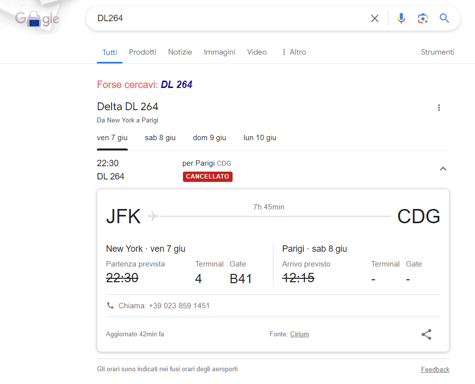 What Happened to DL264 JFK-CDG 6/7/24? (Flight cancelled) - FlyerTalk ...